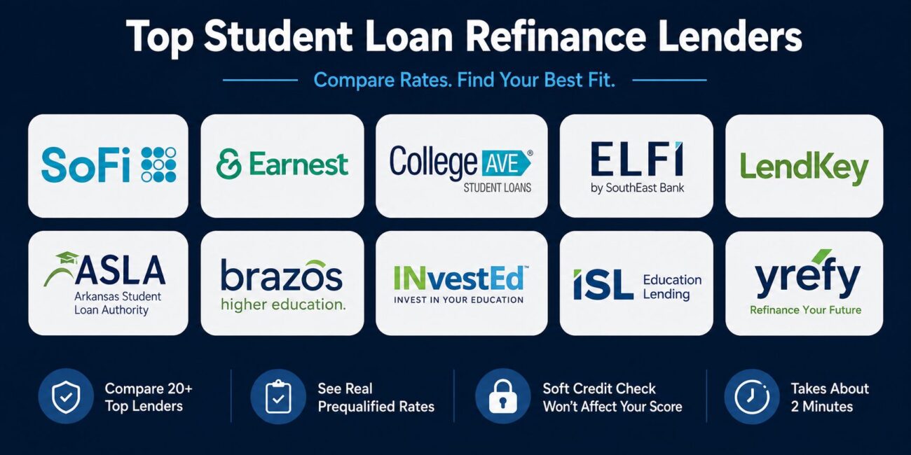 Best Student Loan Refinancing Lenders in 2026: Each are unique - Admire